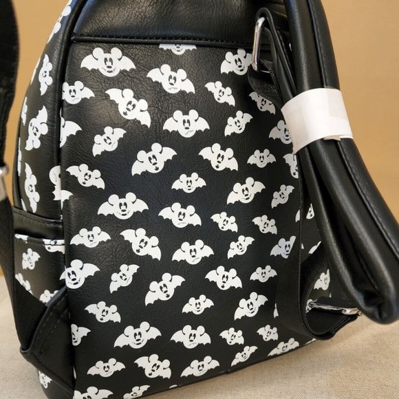 Loungefly | Bags | Loungefly Disney Totally Batty Mickey Mouse Bat Aop ...